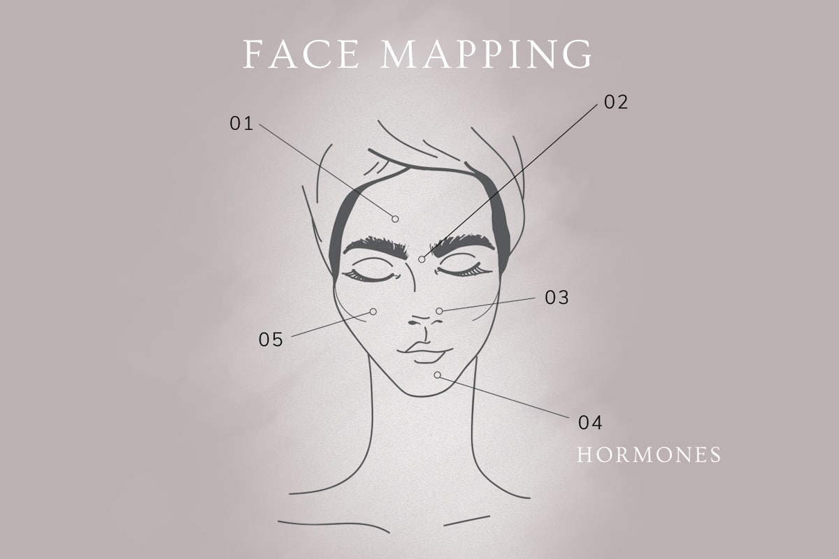 Face Mapping: Hormones and Your Chin